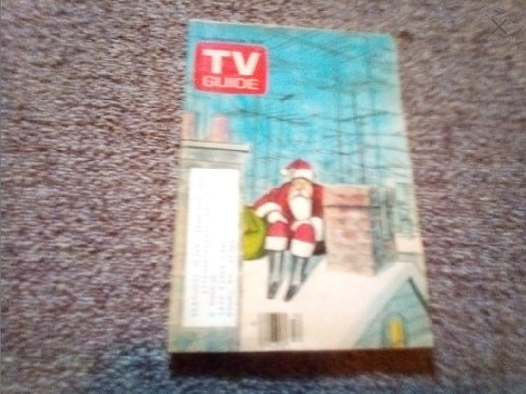 TV Guides (VINTAGE) , Christmas Edition - Etsy