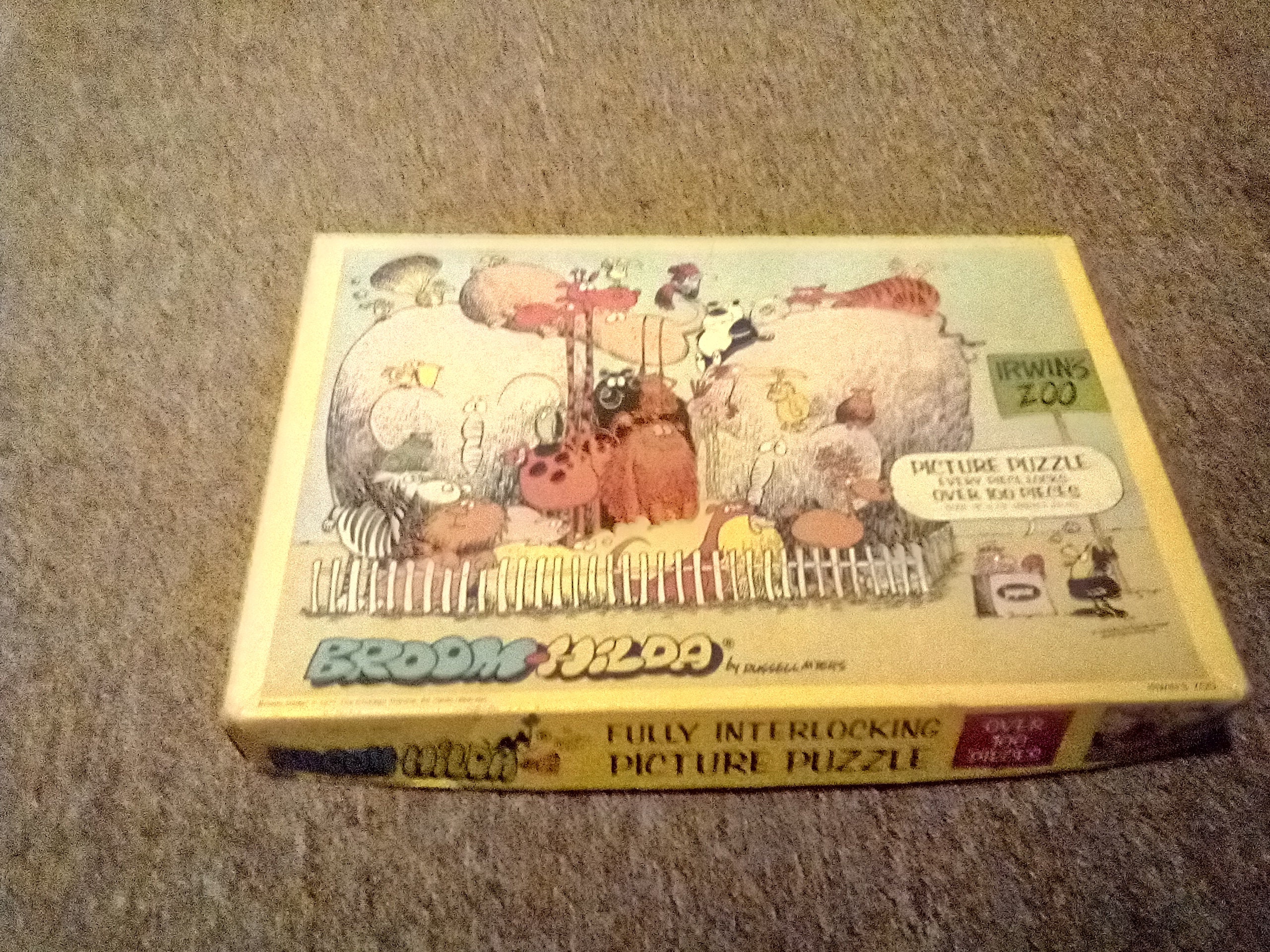 Broom Hilda 1977 PUZZLE - Etsy