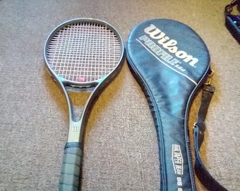 Wilson Tennis Racket - Etsy
