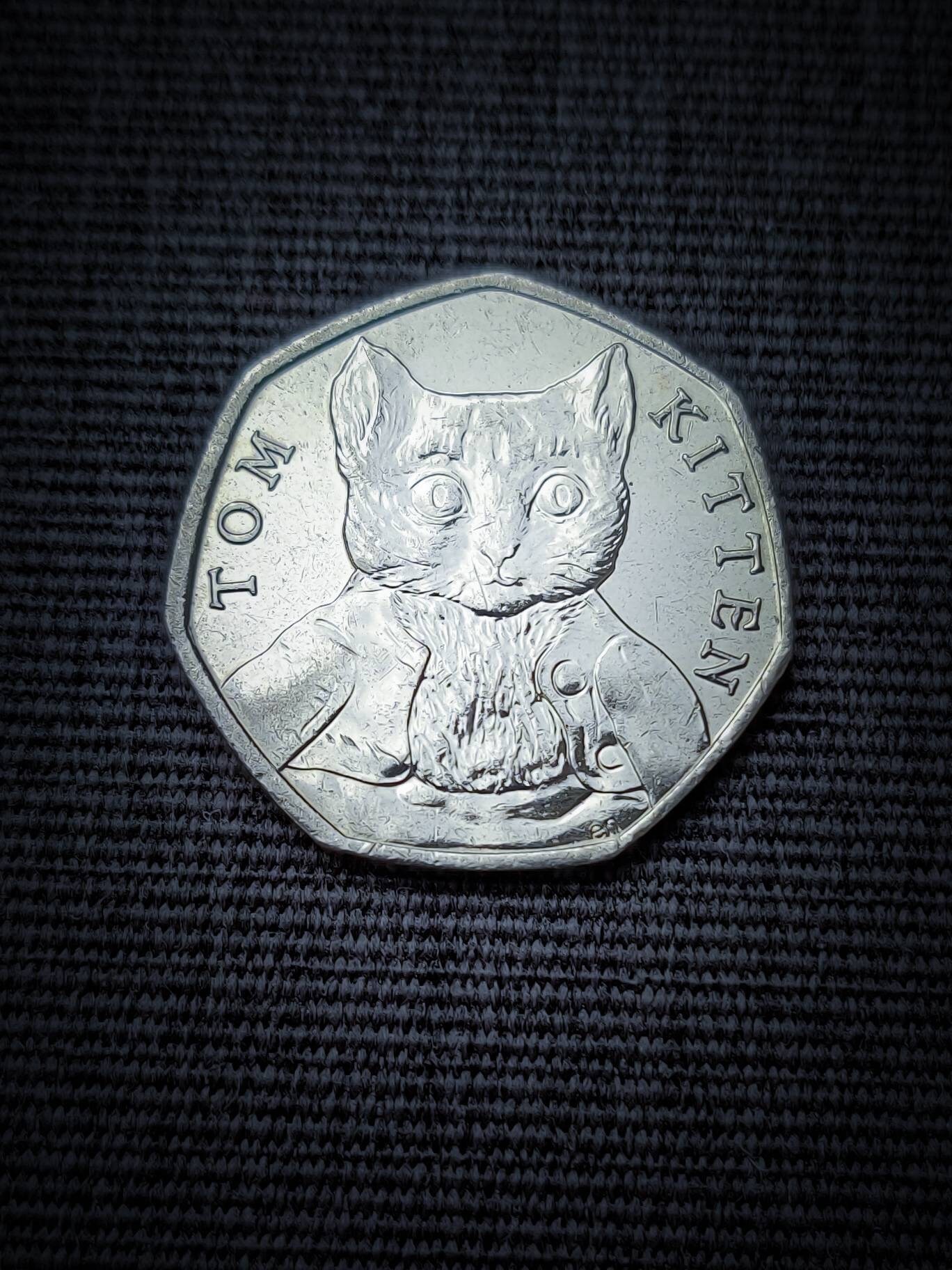 Set of 5 Peter Rabbit Coins Beatrix Potter Stories 50p Fifty - Etsy
