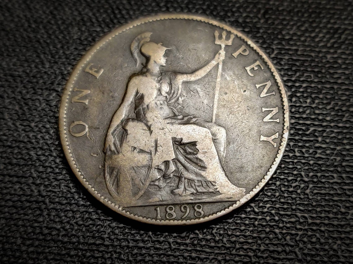 100 Year Old Victorian Authentic Penny Coin 1895 1901 Choose - Etsy