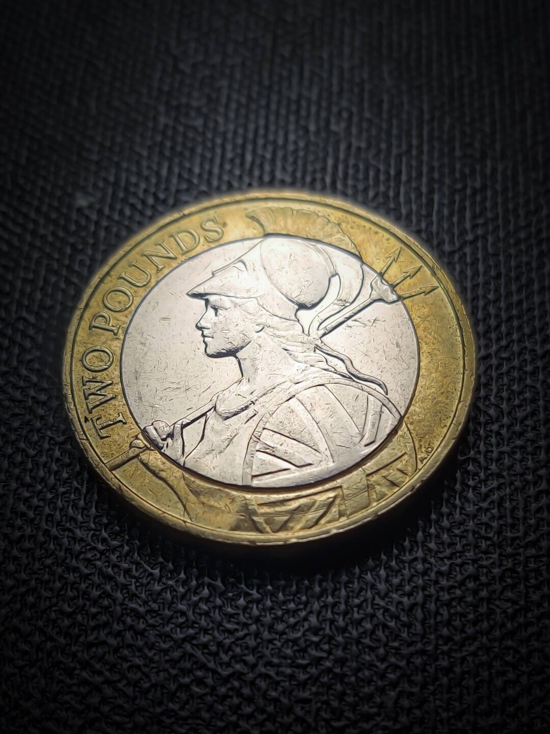 Beautiful Britannia 2 Pound Coin From the UK With the Rare - Etsy