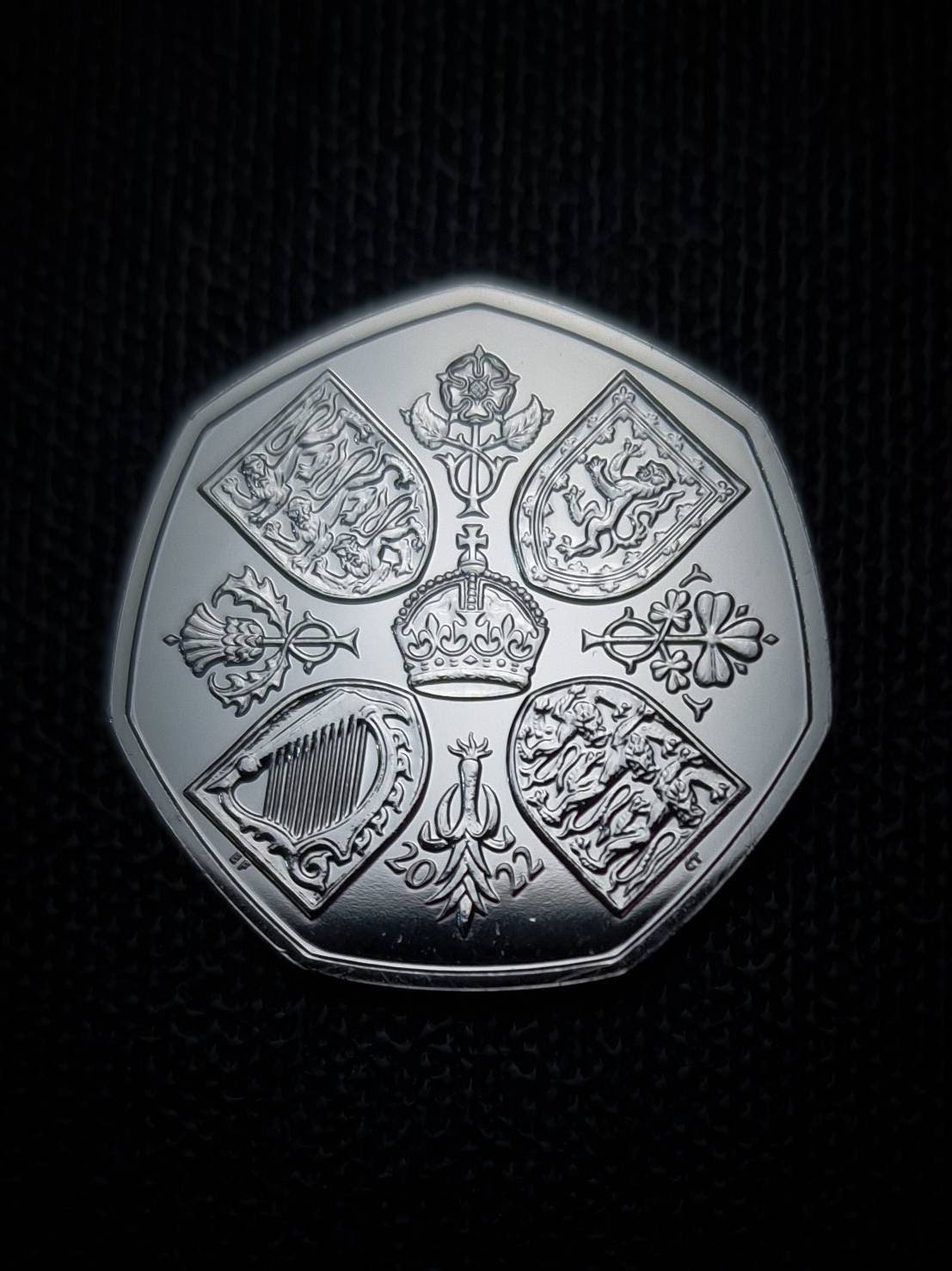 King Charles 50p Brilliant Uncirculated Coin From the UK Be - Etsy UK