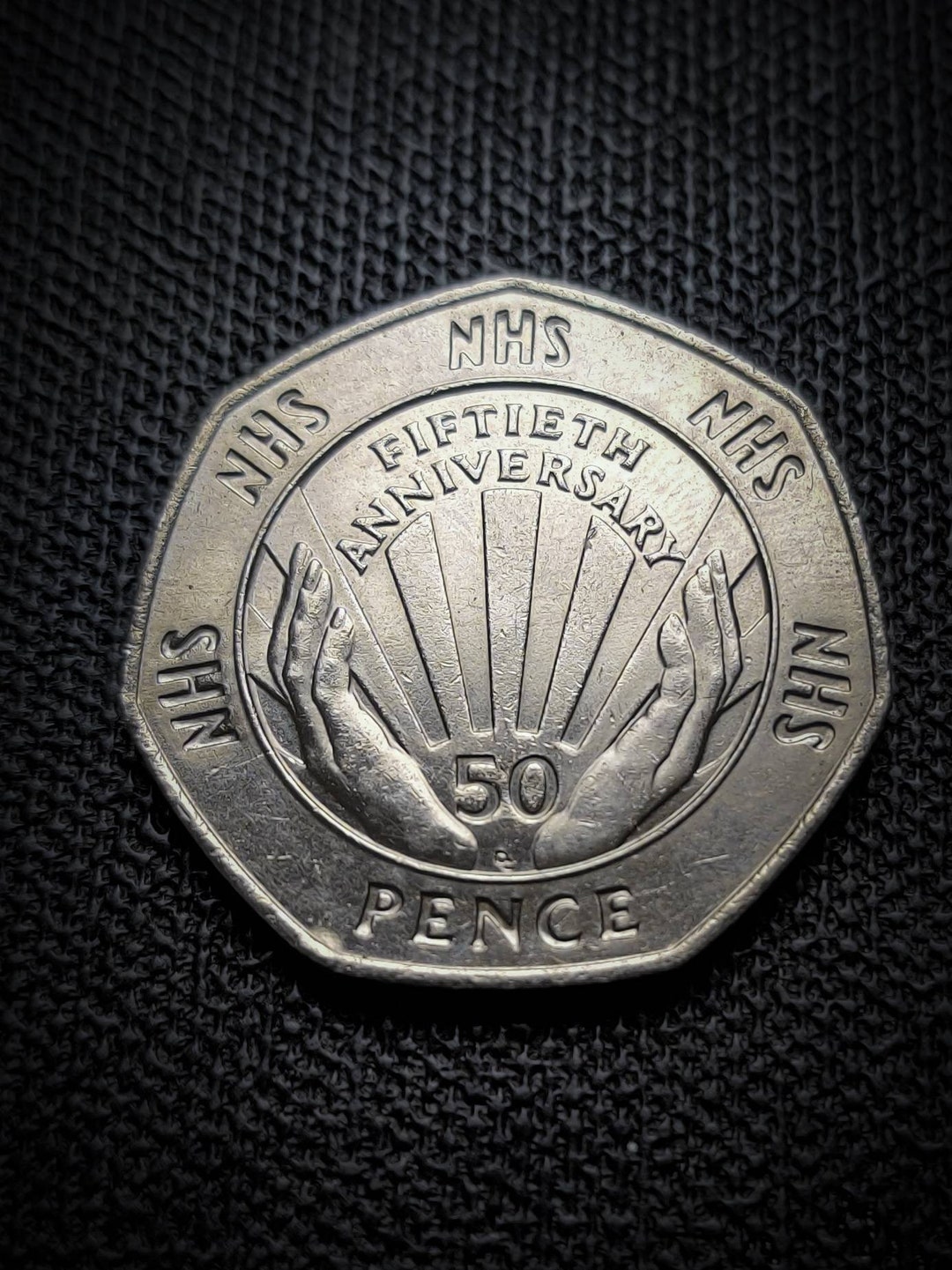 Rare NHS 50p Coin Minted by the Royal Mint in 1998 From the UK - Etsy UK