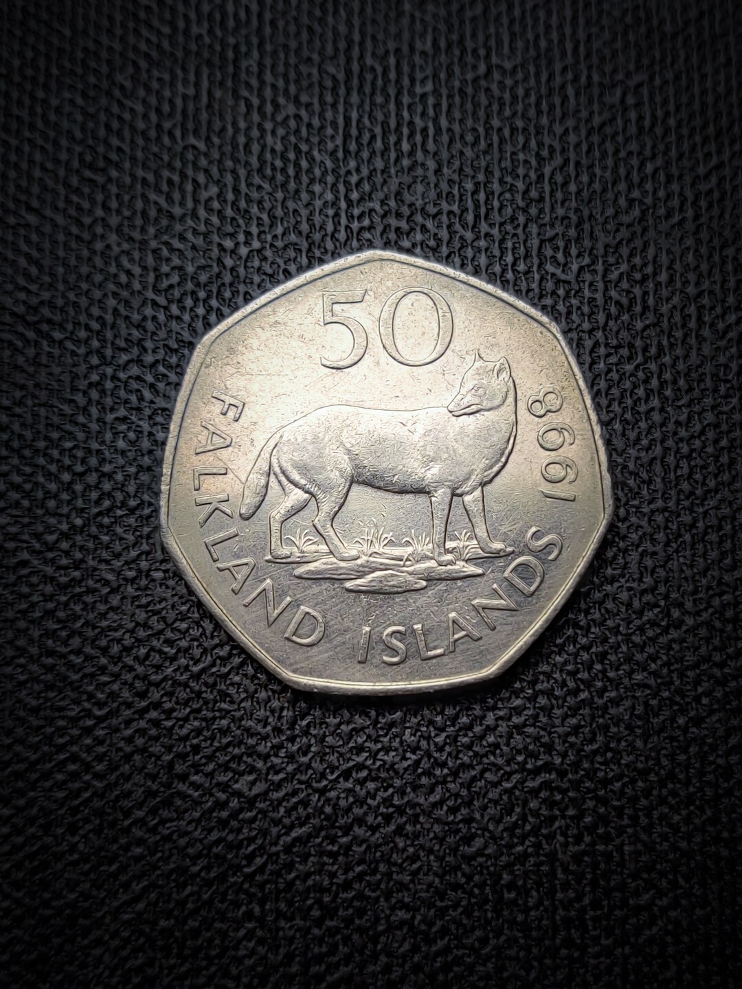 1998 Beautiful 50p Coin From the Falkland Islands Fifty Pence Coin ...