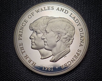 Princess Diana Silver Coin - Etsy