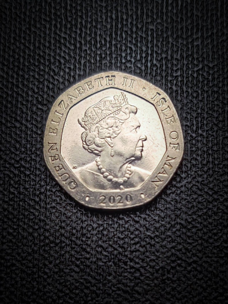 Stunning Viking 20p Coin From the Isle of Man - Etsy
