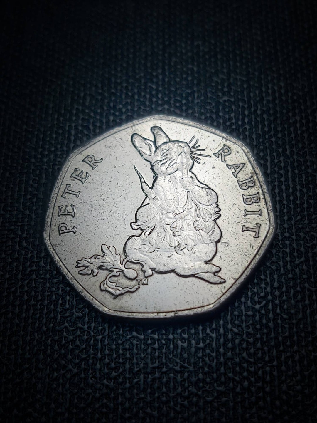 Rare Peter Rabbit 50p Coin From the UK Almost Impossible to Find in ...