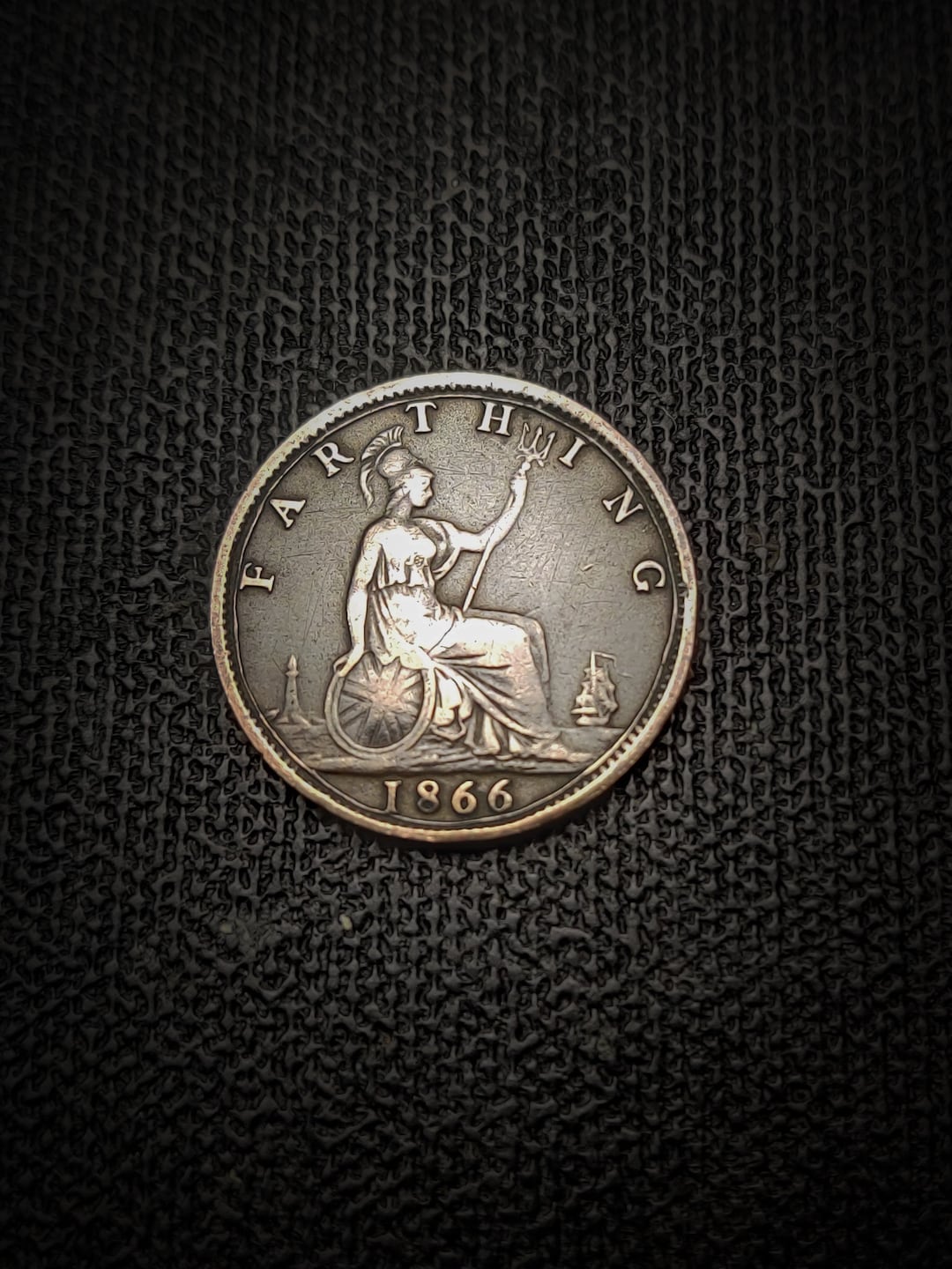 1866 Victorian One Farthing Coin From the UK - Etsy