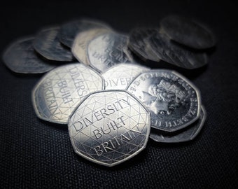 Diversity Built Britain 50p Coin - Etsy Australia