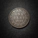 1876 Victorian One Cent Beautiful Coin From Canada Featuring Queen ...