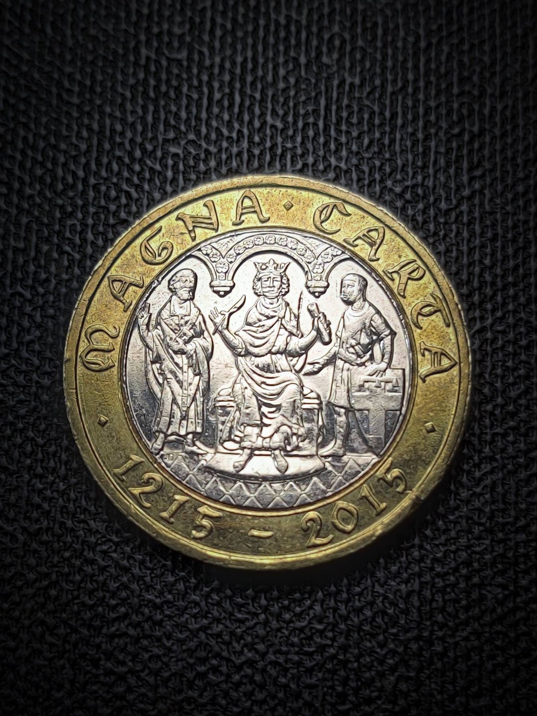 Rare Magna Carta 2 Pounds Coin From the UK - Etsy UK