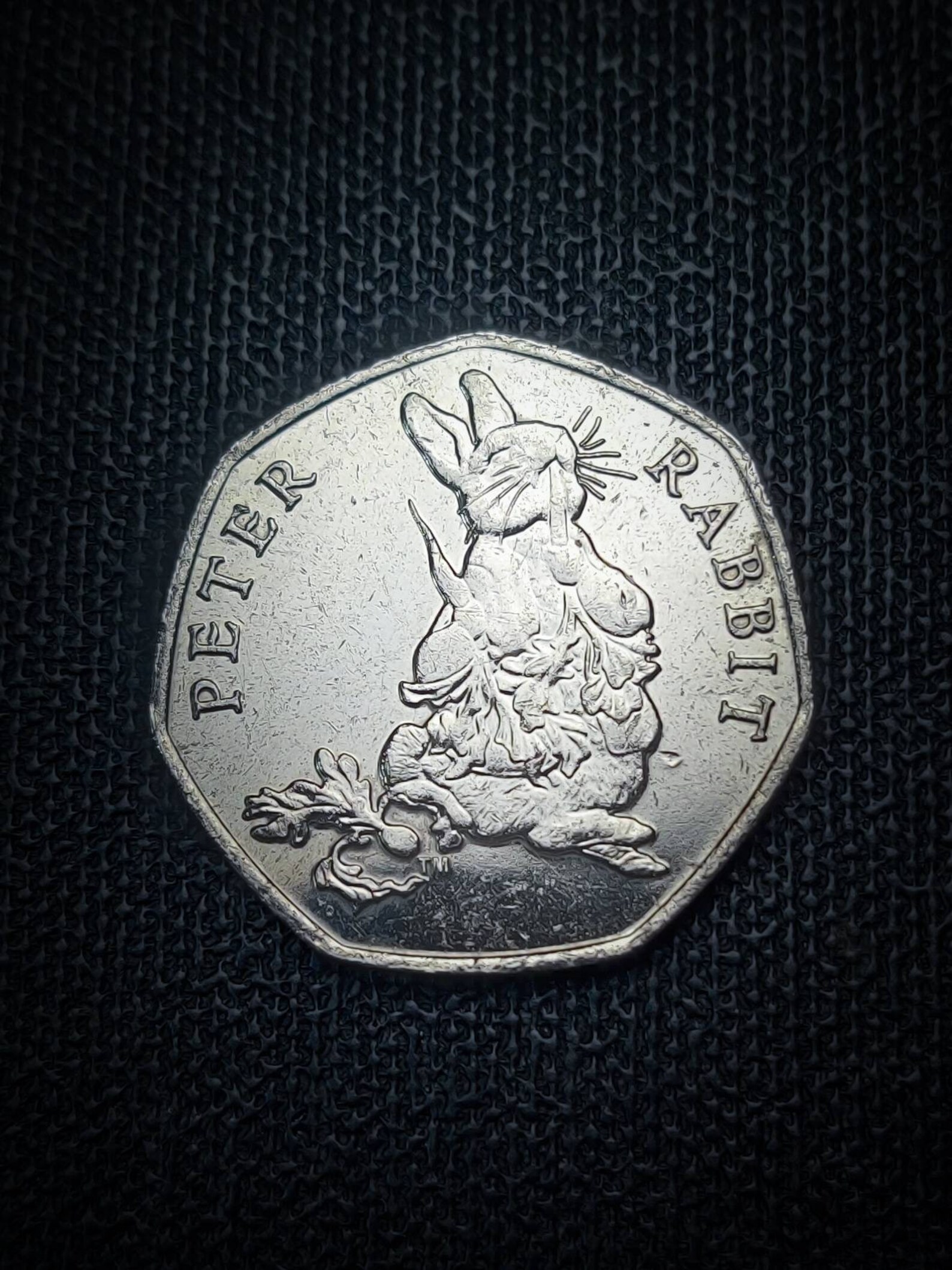 Rare Peter Rabbit 50p Coin From the UK Almost Impossible to - Etsy UK