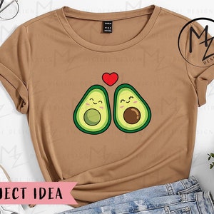 Cute Avocado Bundle Svg,mamacado Svg,dadacado Svg,valentine’s Day Svg ...