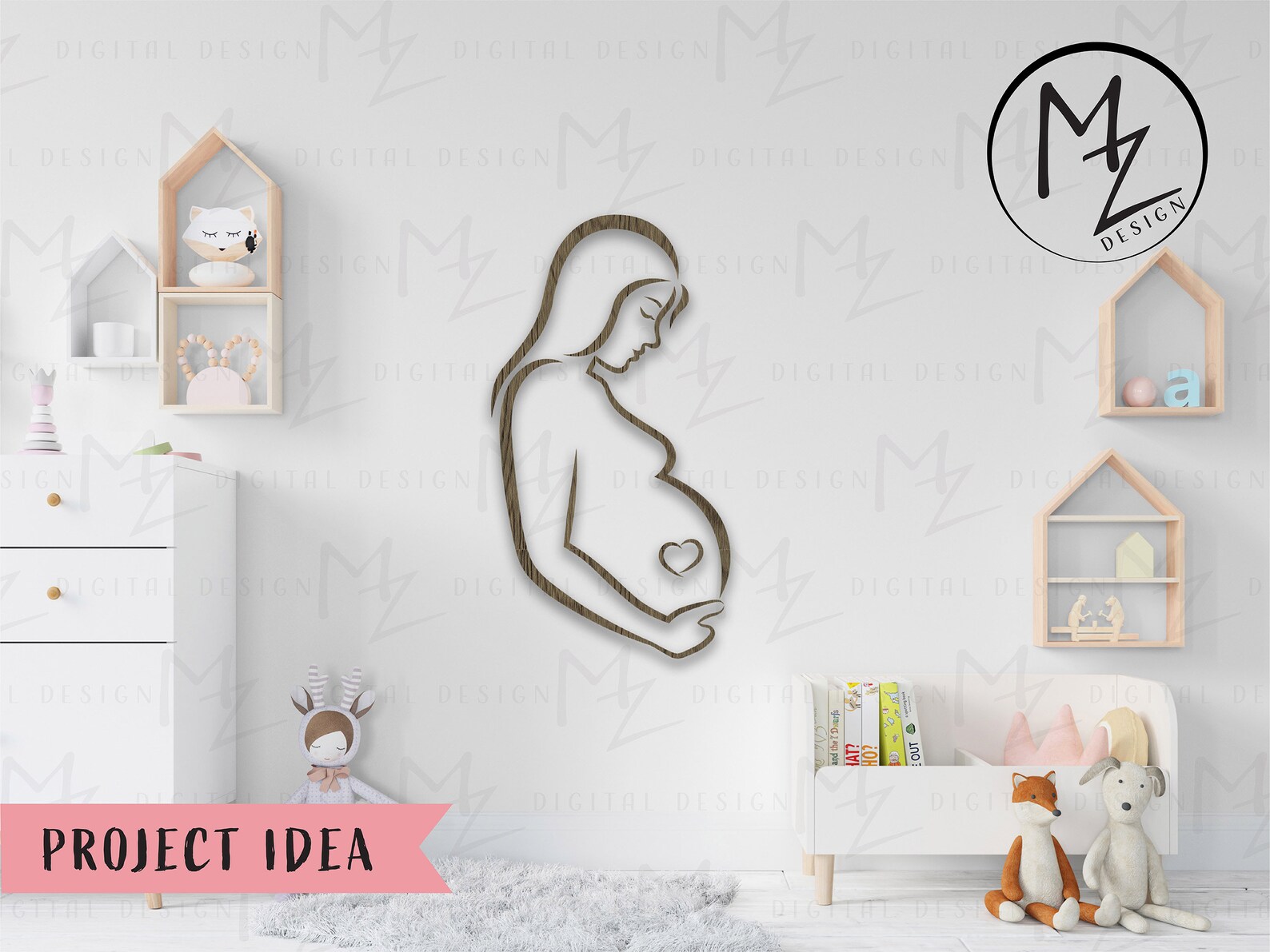 Pregnant Woman SVG Fertility Svg Woman Cut File - Etsy