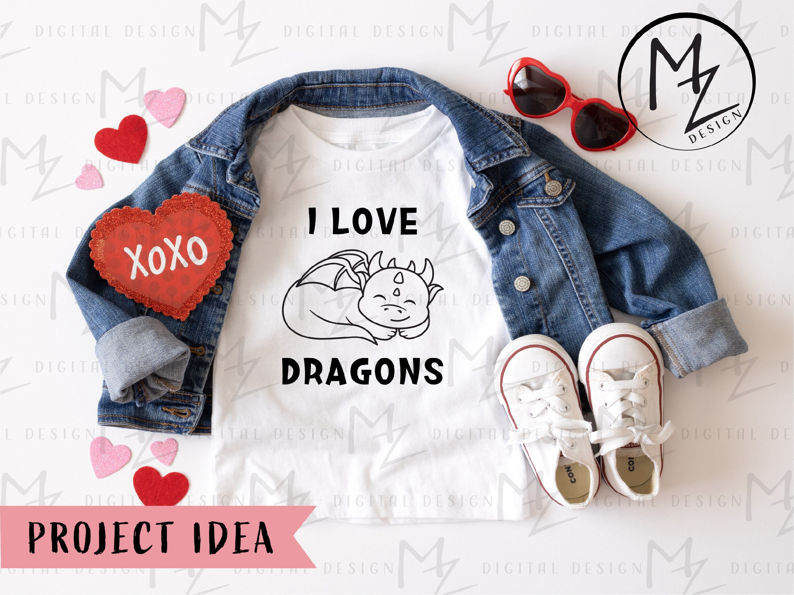 Cute Dragon Bundle SVG Fantasy SVG Kids Dragon Cute Mythical - Etsy