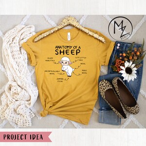 Cute Lamb SVG Hopping Lamb Baby Sheep Farm Animal Layered Cut File ...