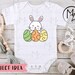 Easter Bunny SVG Bundle Cute Rabbit Easter Eggs Layered Cut File for ...