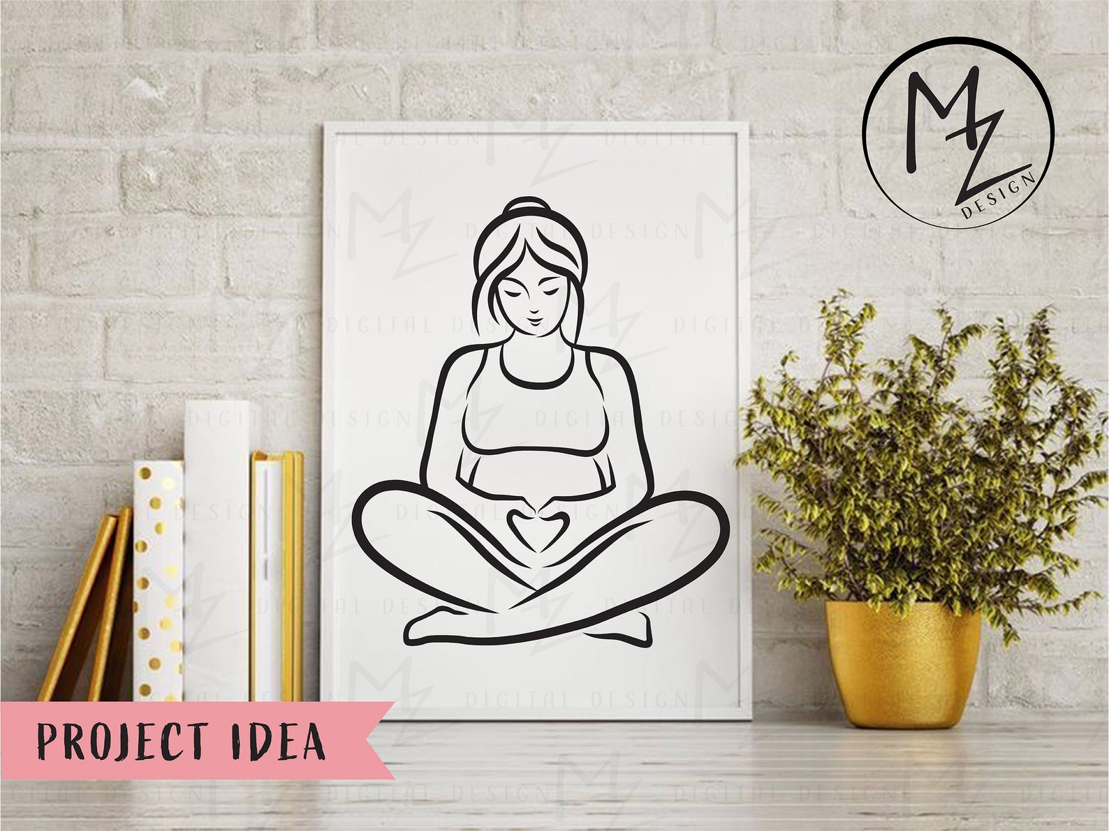Pregnant Woman SVG Fertility Svg Woman Cut File - Etsy