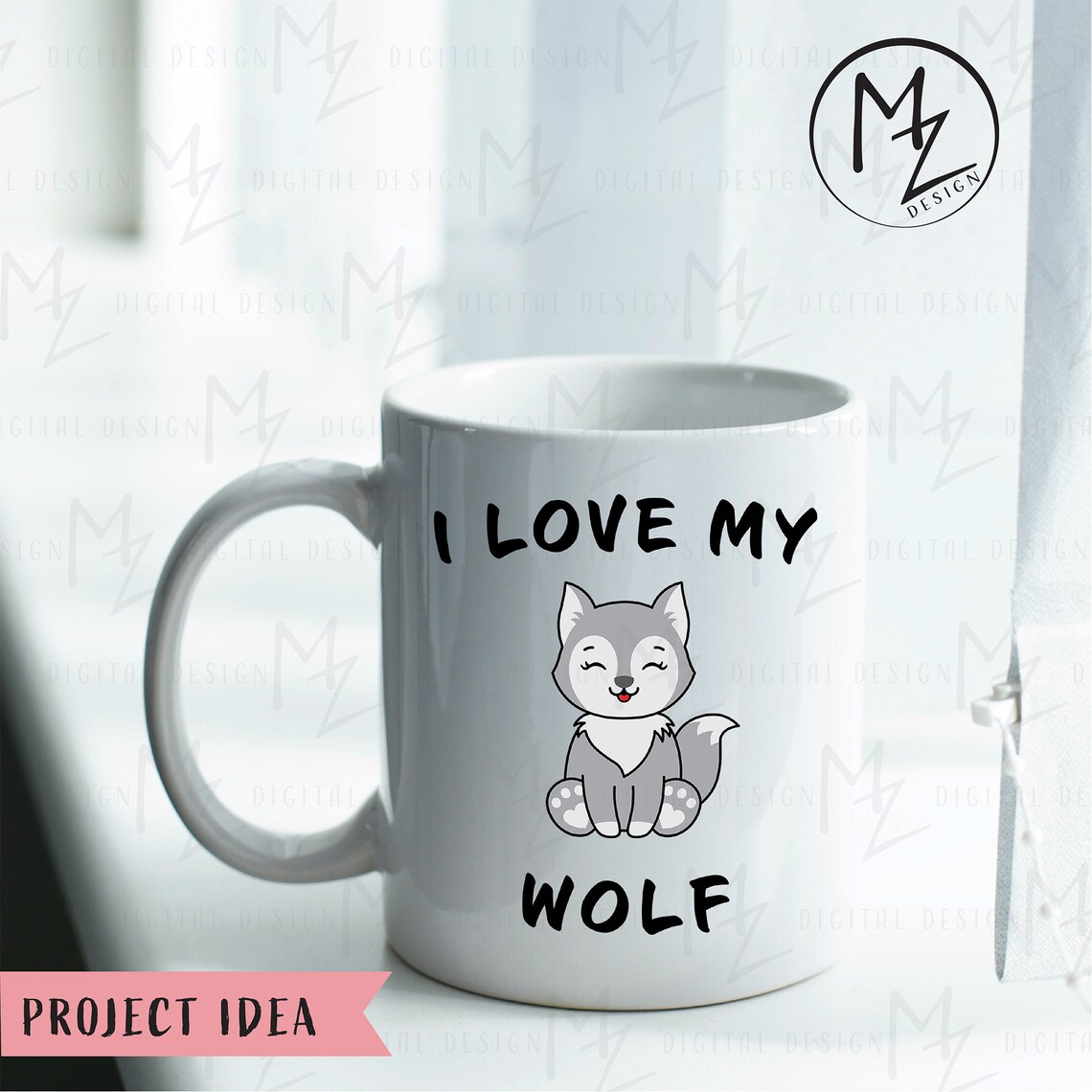Wolf Svg, Cute Wolf Svg, Cut File, Woodland Animals Svg, Wolf Pack Svg ...