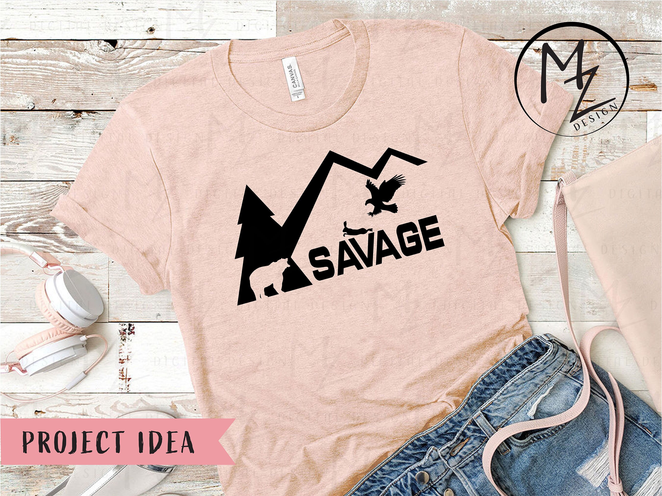 Wildlife Svg Nature Svg Mountains Svg Savage Png Animals - Etsy