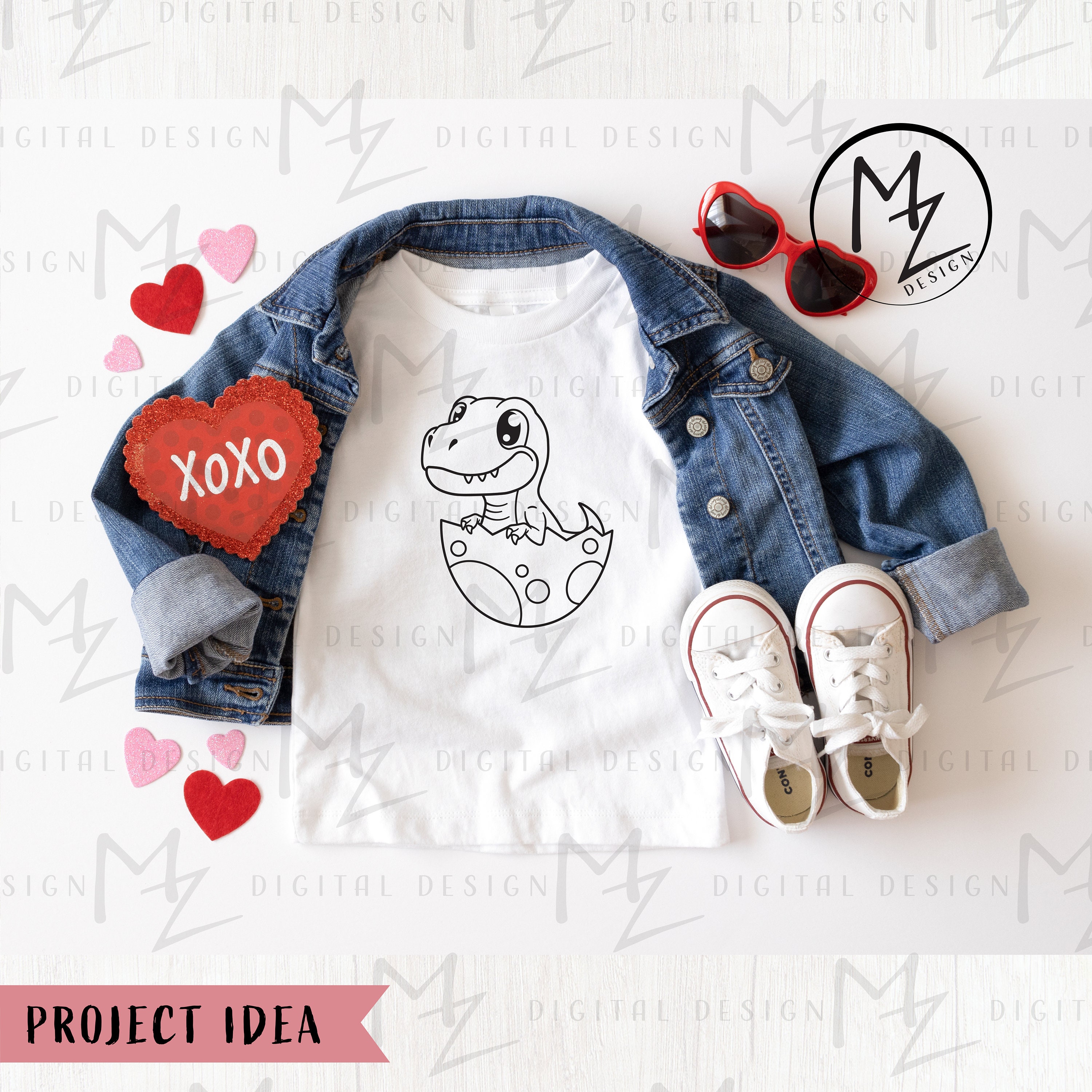 T-rex SVG Cute Baby Dino Tyrannosaurus Rex in Egg Jurassic Animal ...