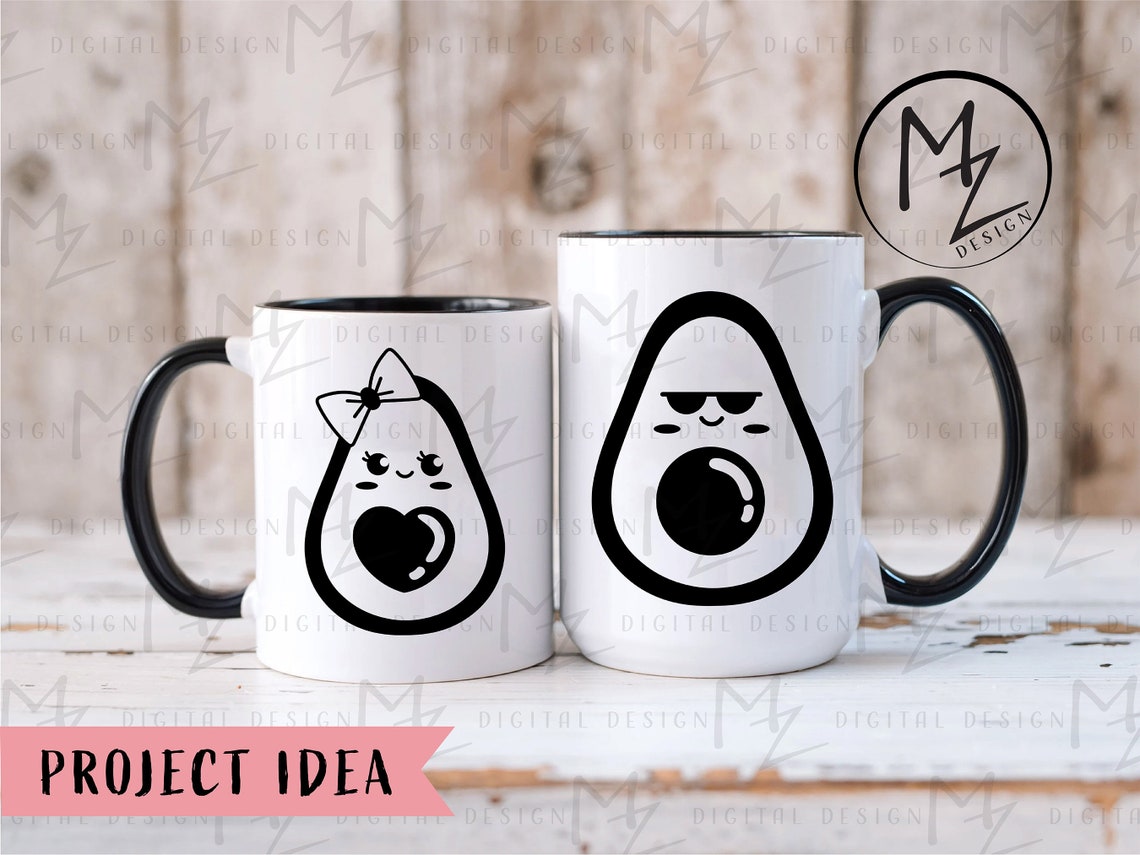 Cute Avocado Bundle Svg, Mamacado Svg, Dadacado Svg, Avocato Svg ...