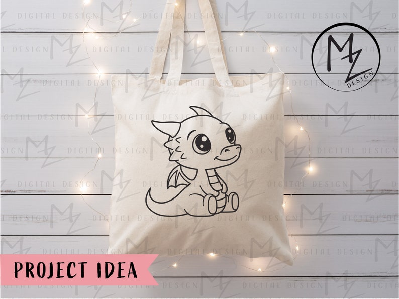 Cute Dragon Bundle SVG Fantasy SVG Kids Dragon Cute Mythical Animal SVG ...