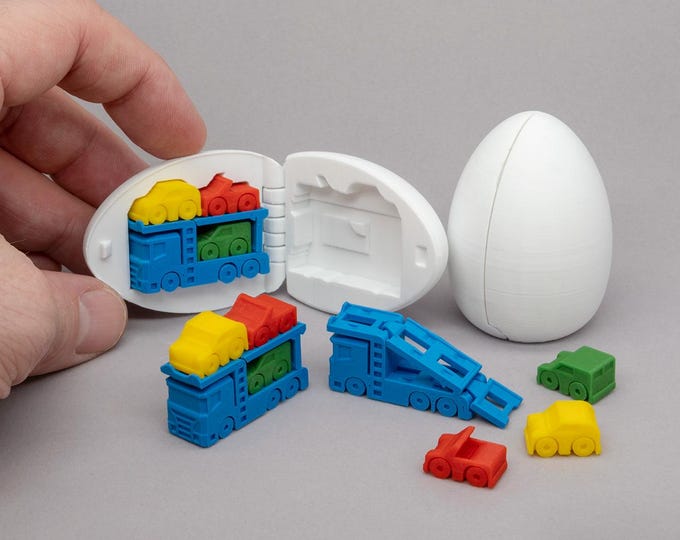 Surprise Egg Toy , Car ,truck , Car Loader , Gift , überraschungsei - Etsy