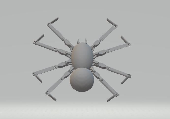Articulated Spider for 3d Printing , Stl File - Etsy