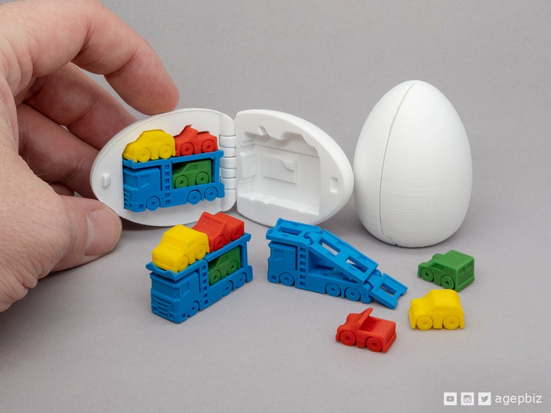 Surprise Egg Toy Stl - Etsy