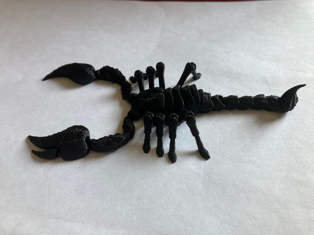 Articulated Scorpion Fidget , Realistic Toy , Insect Toy , Stress Toy ...