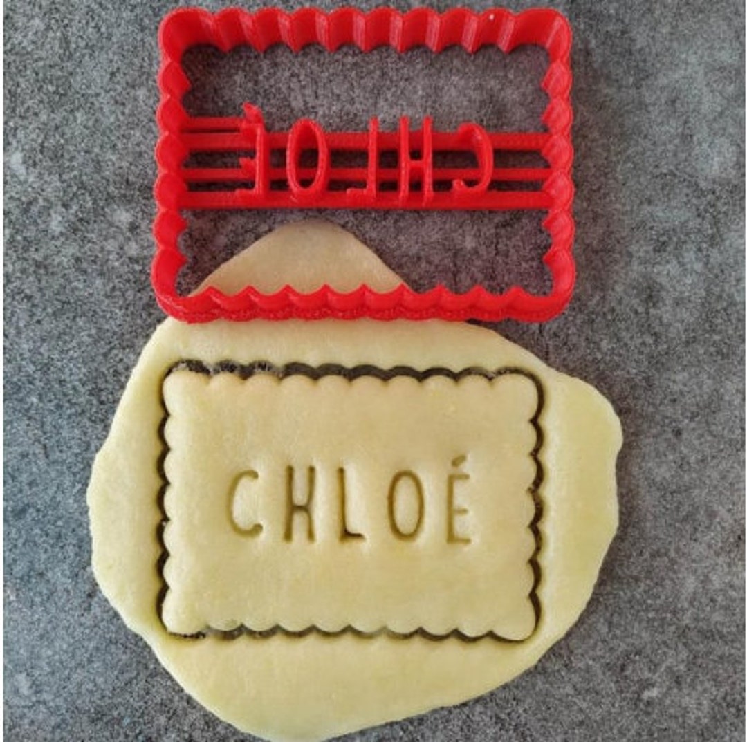 Cookie Cutters With Customizable Text - Etsy