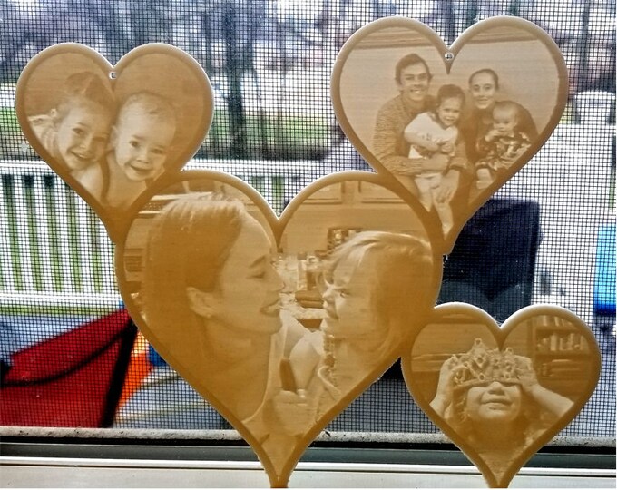 3D Heart Lithophane Photo Decor ( Personalized , Custom Design ) , Gift ...