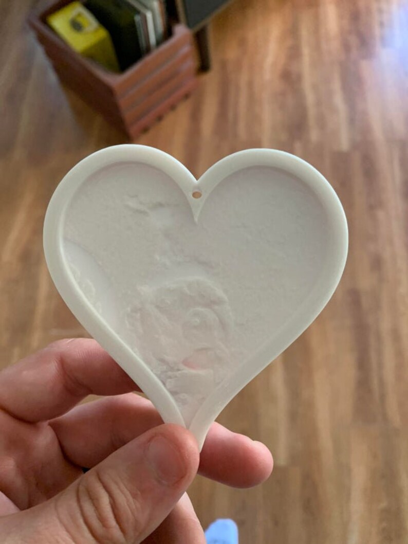 3D Heart Lithophane Photo Decor ( Personalized , Custom Design ) , Gift ...