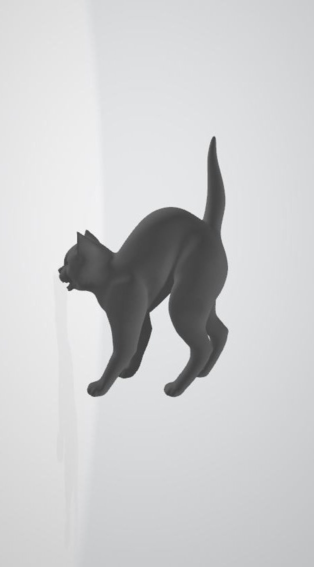 Cat Stl File , STL Kitty , Black Cat , Jumping Cat Digital File - Etsy