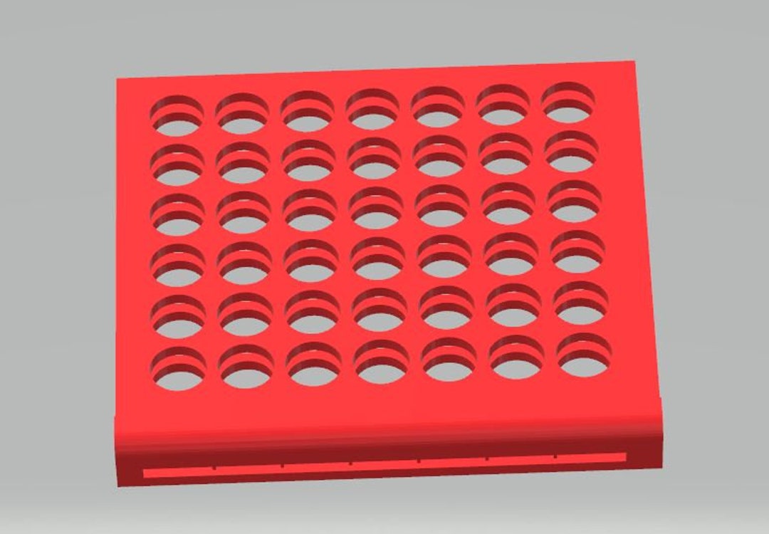 Connect 4 Connect Four Stl Digital File Board Game Etsy 