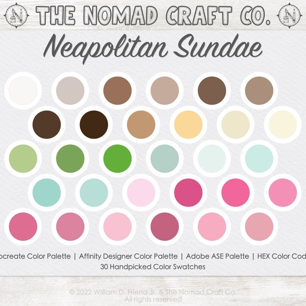 Neapolitan Palette - Etsy