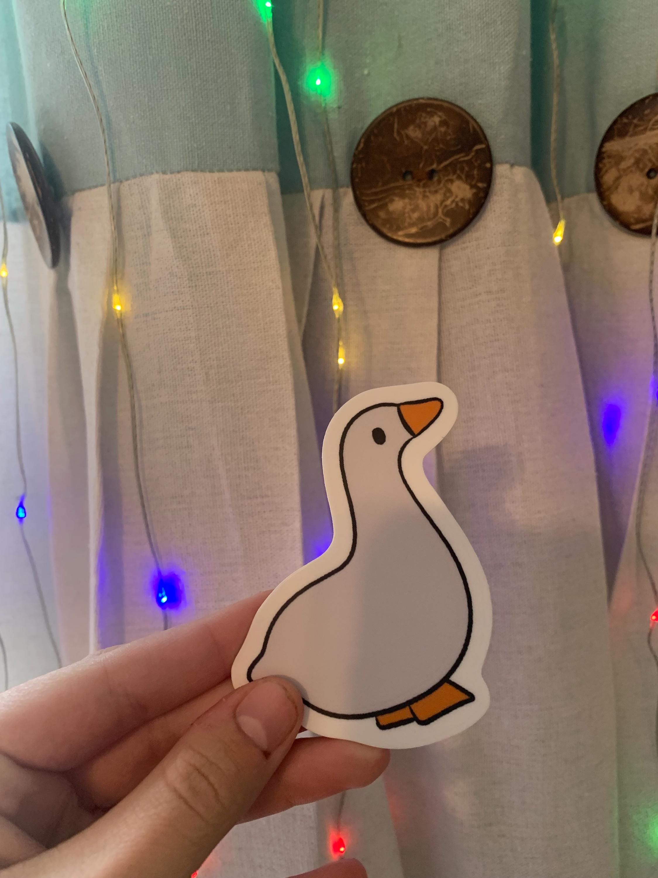 Basic Goose Sticker - Vinyl, Water Resistant - Etsy