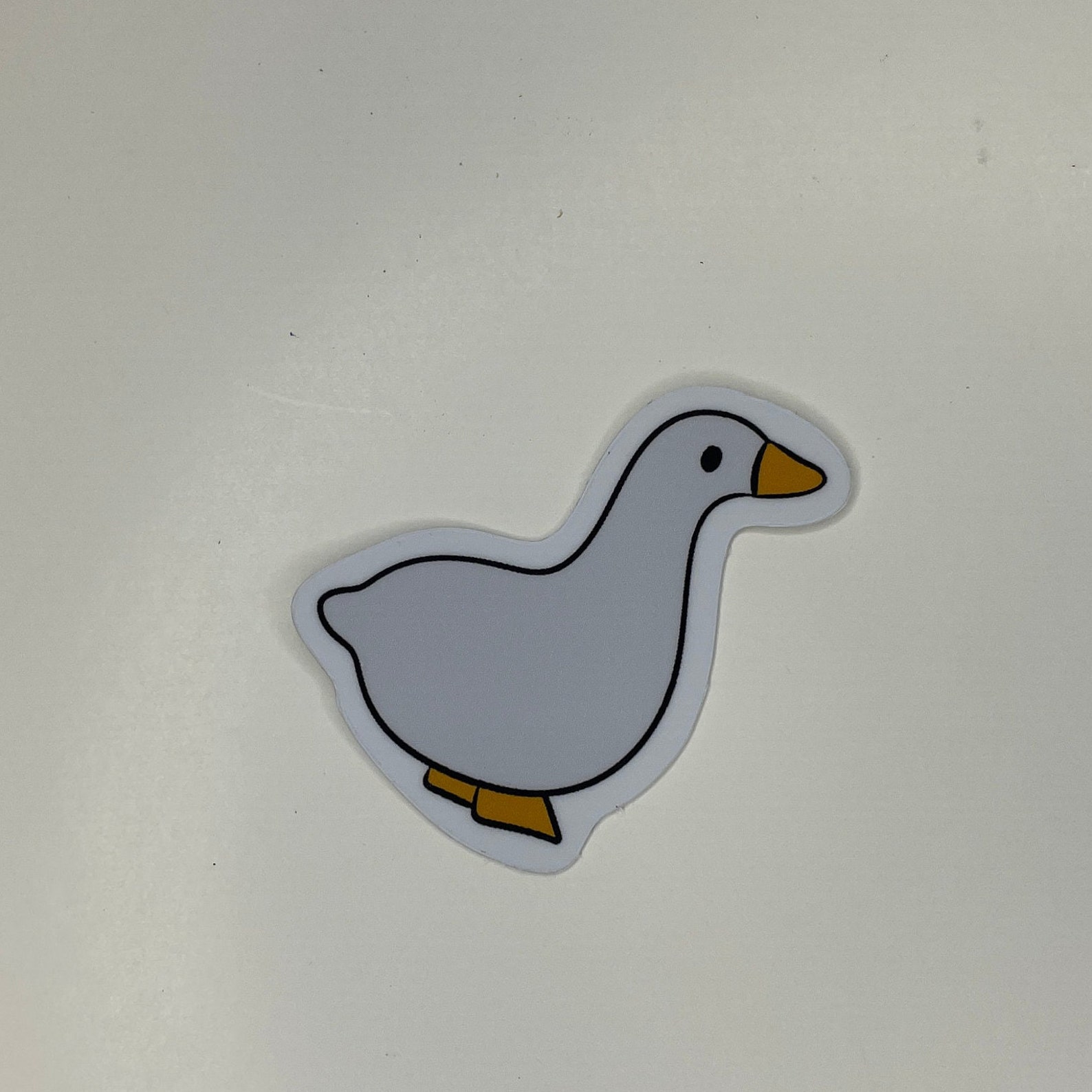 Basic Goose Sticker Vinyl Water Resistant - Etsy