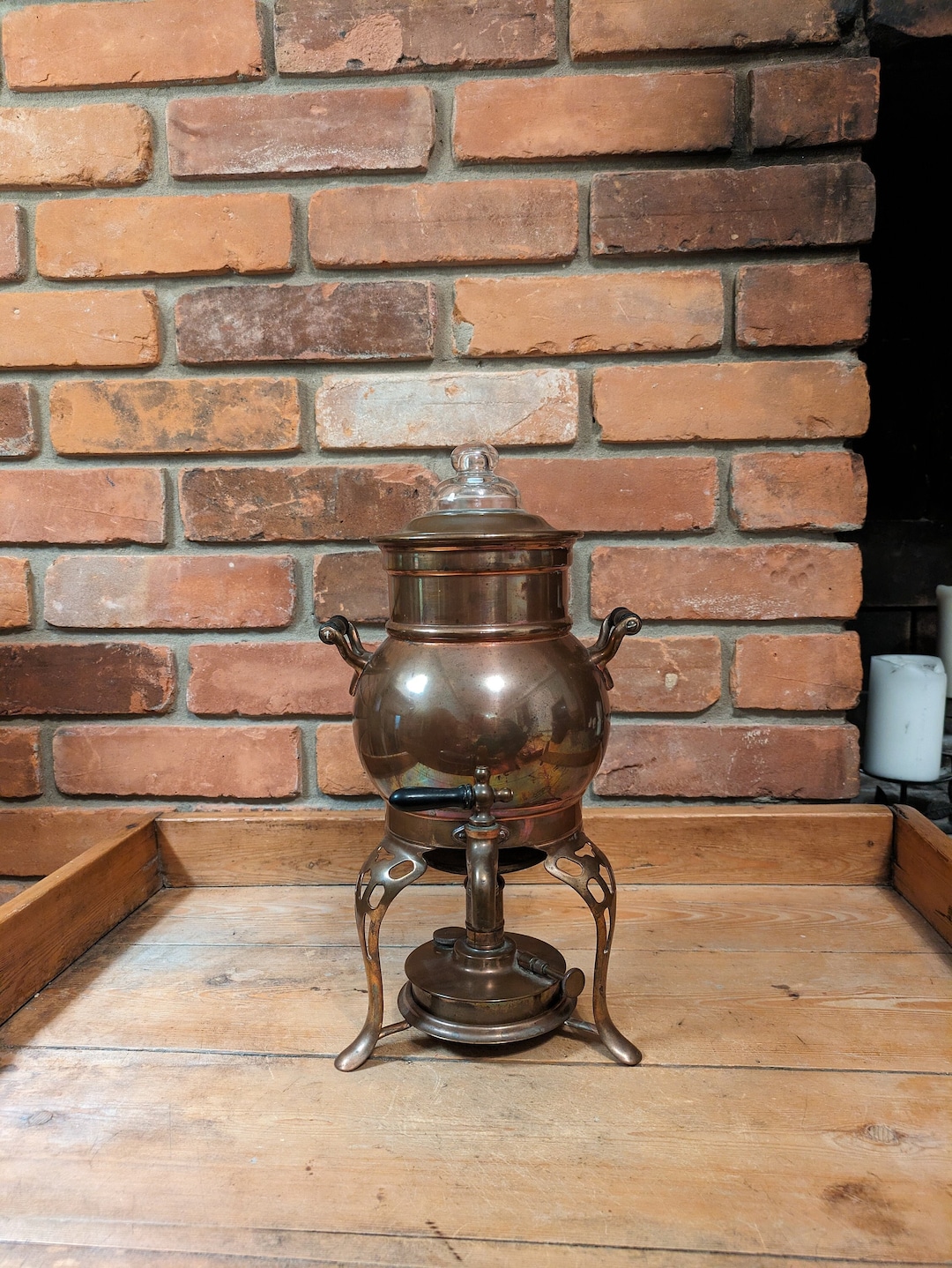 Vintage Copper Samovar, Landers Frary and Clark 'universal Coffee Percolator' 006 - Etsy