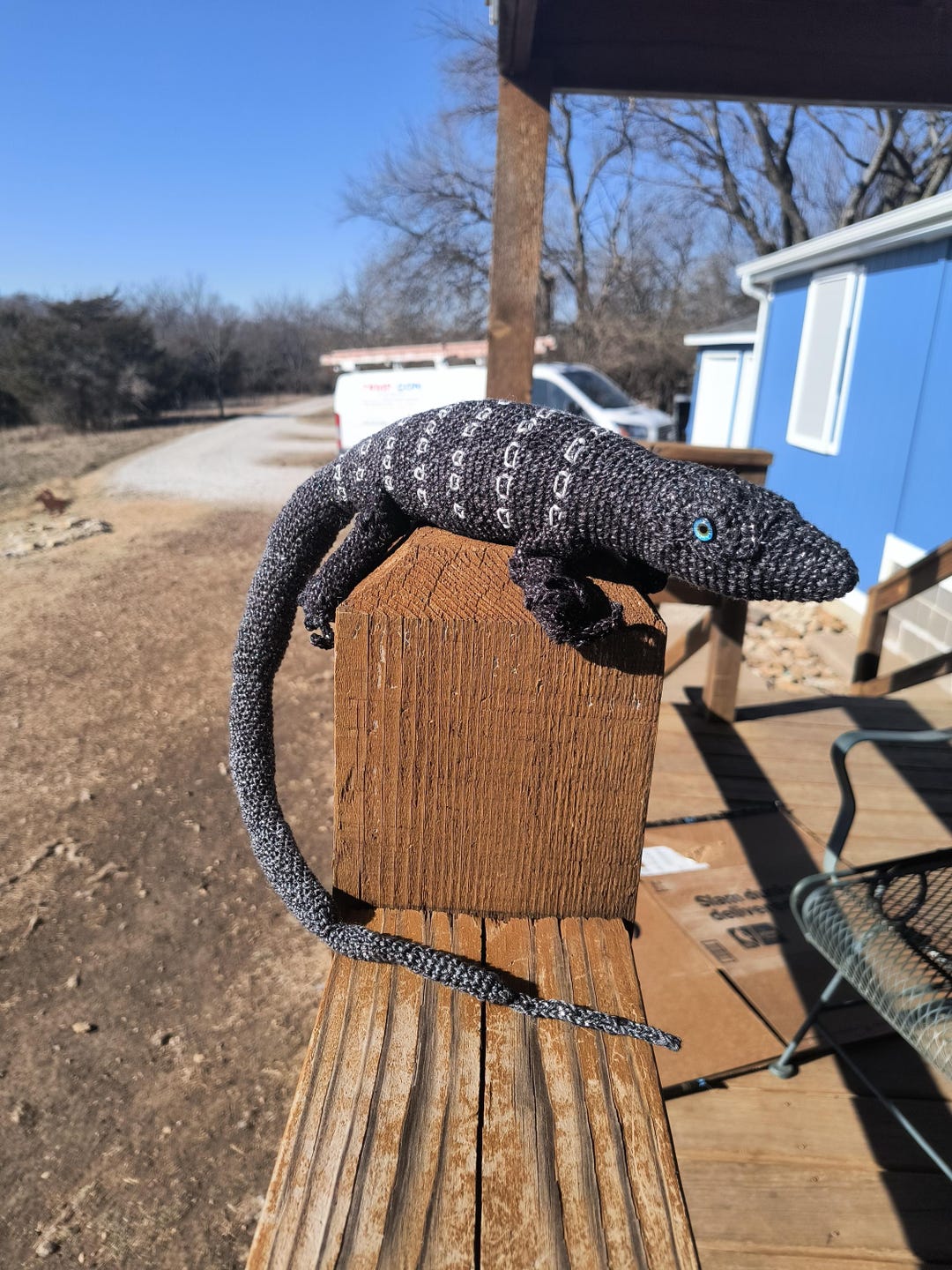Crocheted Black Monitor Lizard Plush – 30 Inch Stuffed Animal - Etsy