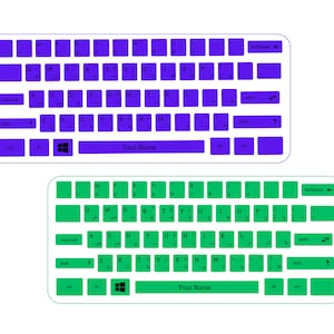 Printable Keyboard Stickers | Alphabet & Arabic Letters | Custom ...