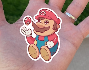 SUPER MARIO, Luigi,toad and Princes Peach Stickers for Kids, Laptop ...