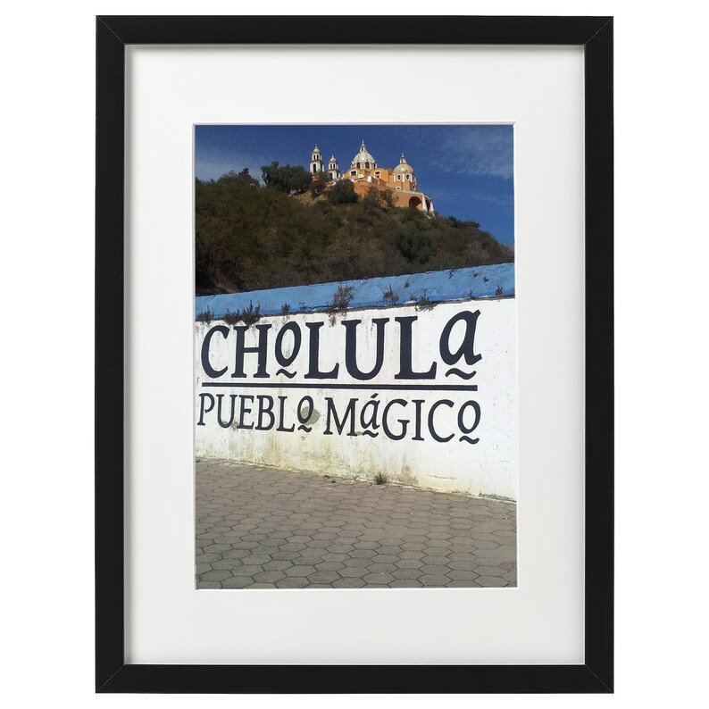 Chulula, Mexcio Catholic Church Wall Art Framed Color Photograph - Etsy