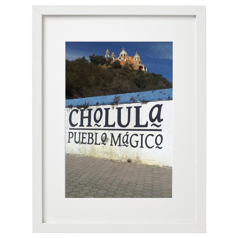 Chulula, Mexcio Catholic Church Wall Art Framed Color Photograph - Etsy