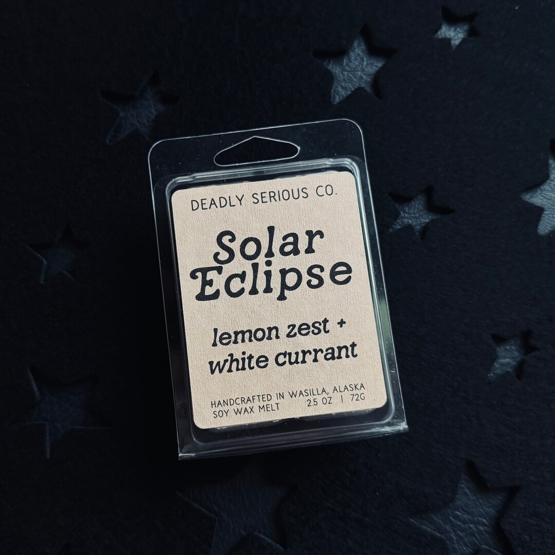 Solar Eclipse Sugar Crystals Lemon Verbena Highly Scented Soy Wax Melts ...