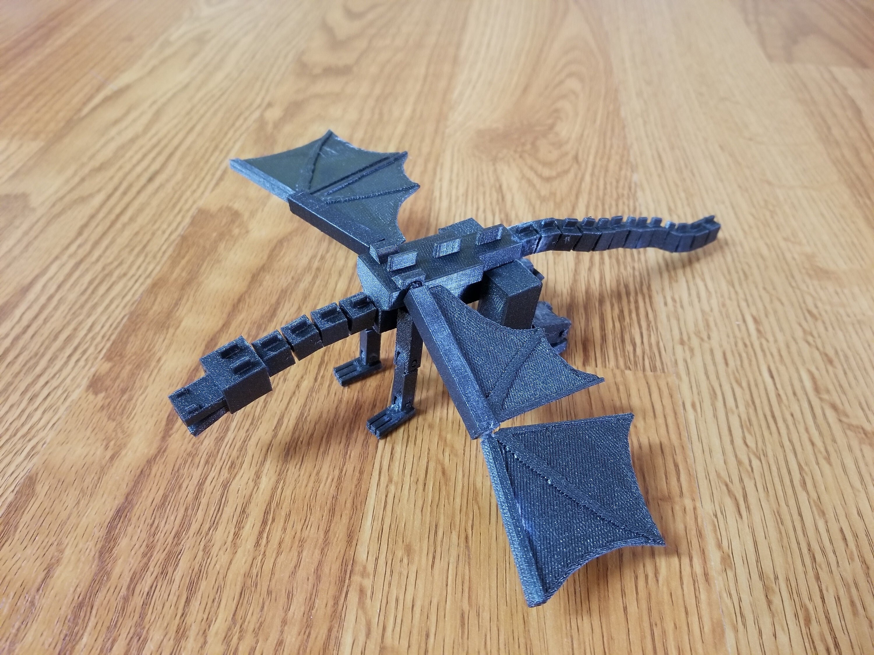 Minecraft Papercraft Nether Dragon