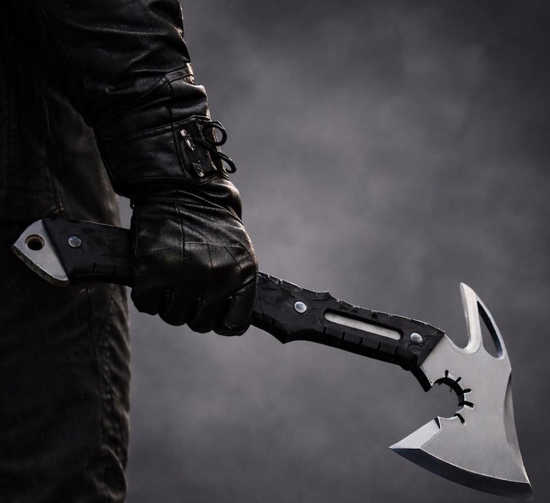 Leon Axe Cosplay Prop | Residual Evil Costume Hatchet | Tomahawk Grace ...