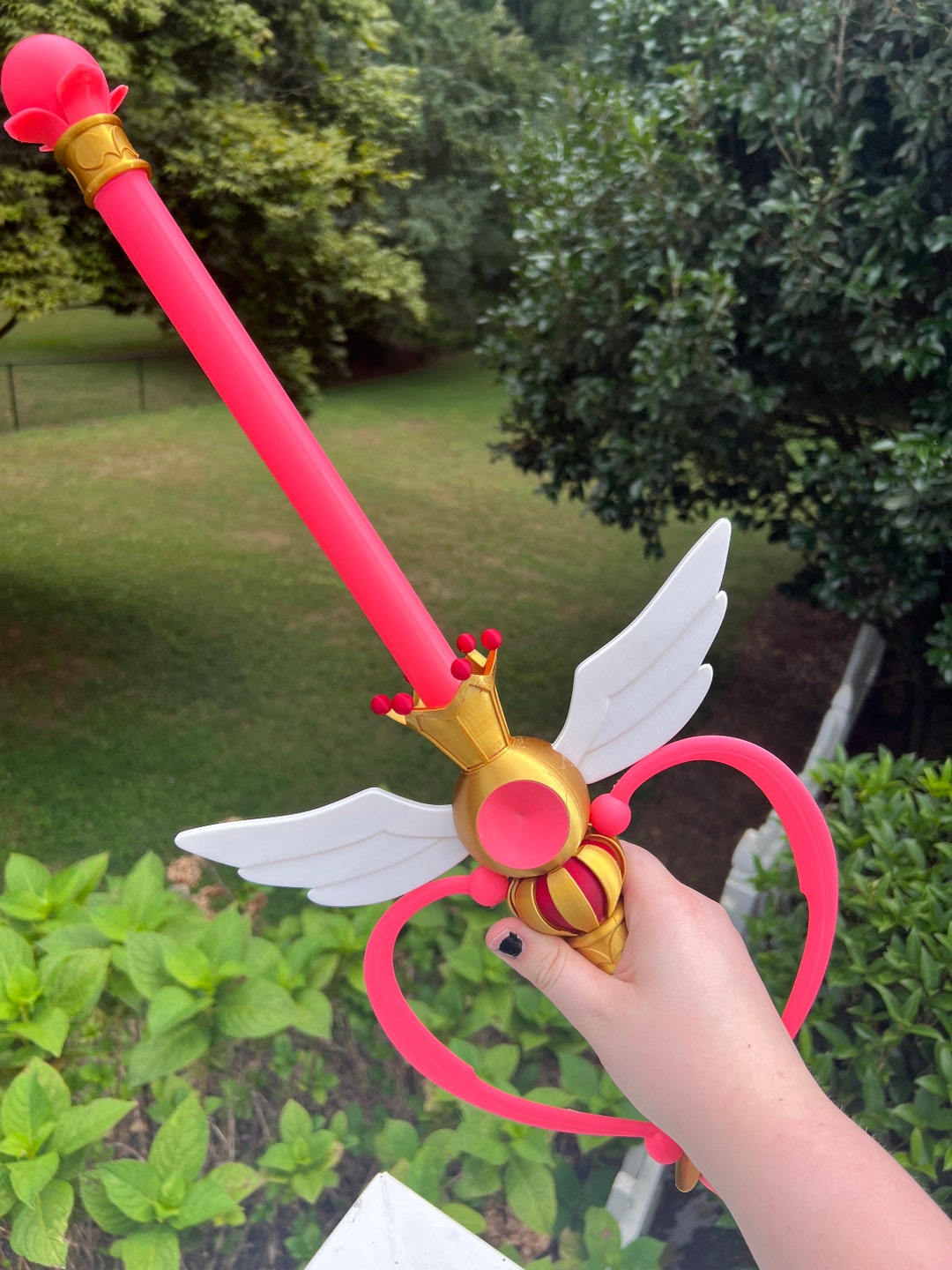 Sailing Wand Prop | Magical Girl Cosplay Accessory | Moon Anime Costume ...